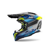 Casca Airoh Aviator 3 Wave Silver Gloss L - Motoboom.ro